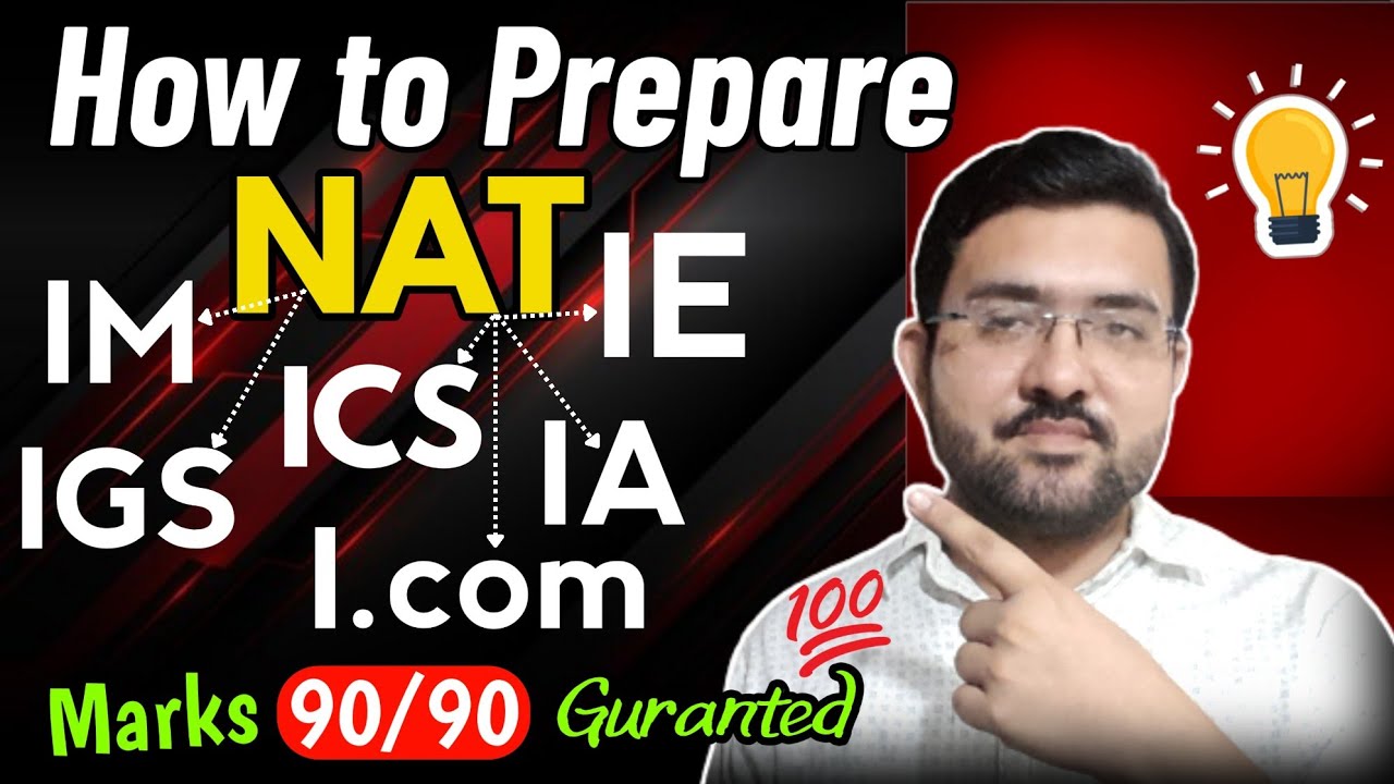 How to Prepare NAT || How to Prepare NAT IE and IM and ICS and I.Com ...