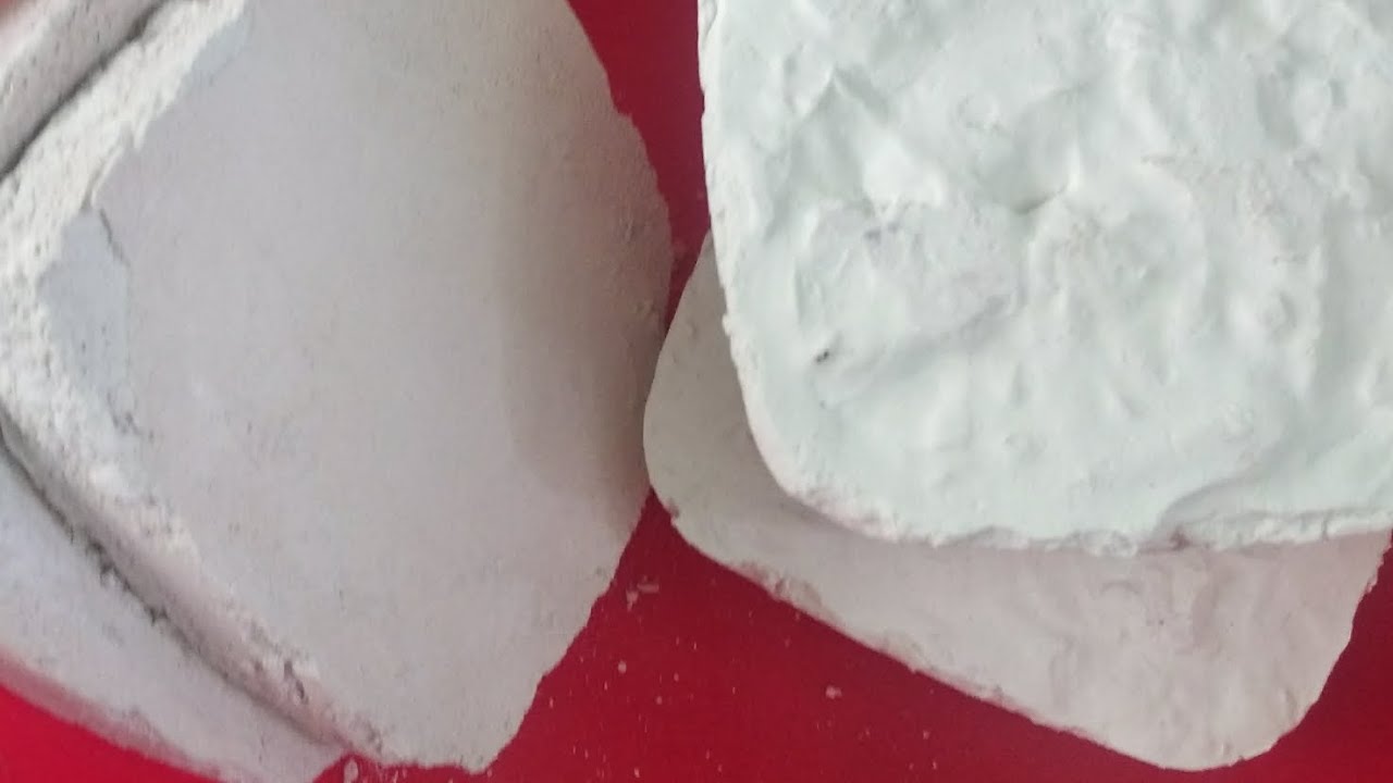 experiment with plaster of paris|| soft vs hard (very hard!!!) || asmr ...