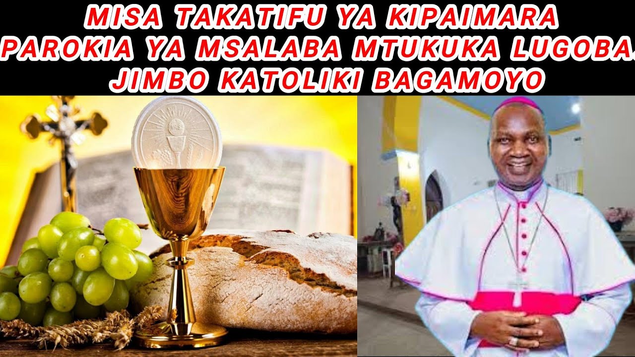 #LIVE MISA TAKATIFU YA KIPAIMARA TOKA PAROKIA YA LUGOBA JIMBO KATOLIKI ...