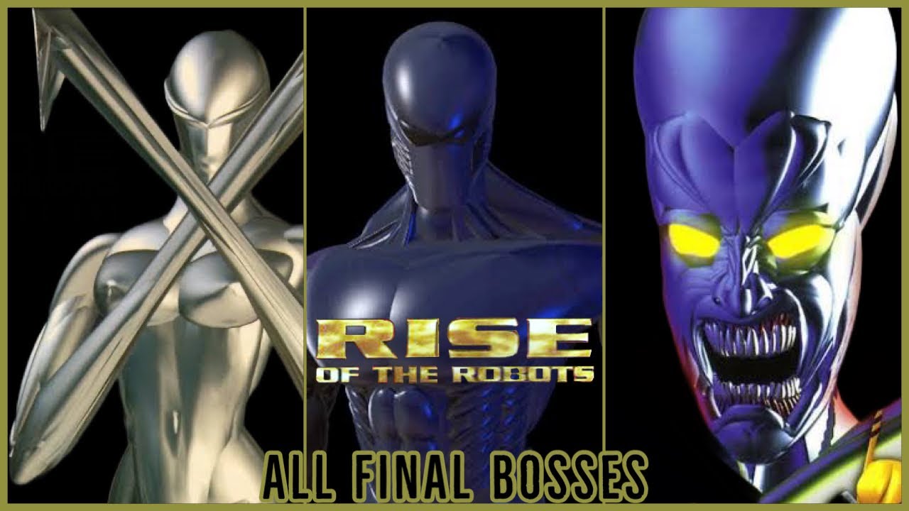 RISE OF THE ROBOTS ALL FINAL BOSSES - YouTube