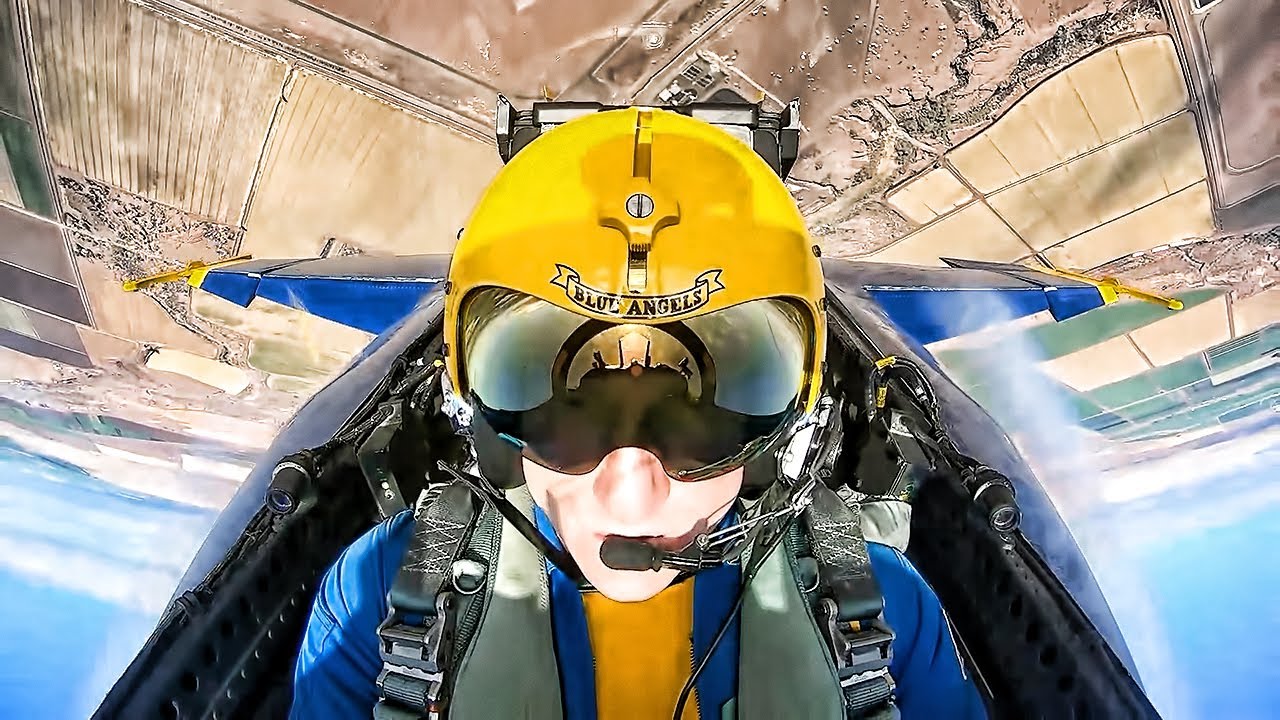 Blue Angels Cockpit View