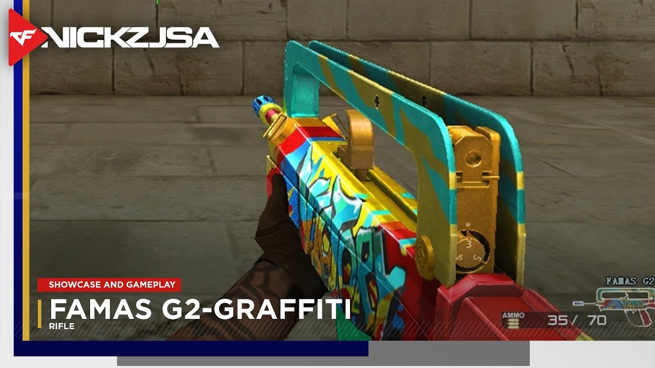 FAMAS G2-Graffiti | CROSSFIRE China - YouTube