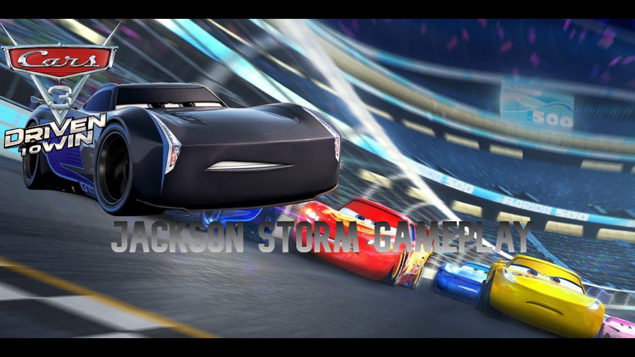 Cars 3: Driven to Win Jackson Storm Radiator Springs HD Gameplay - YouTube