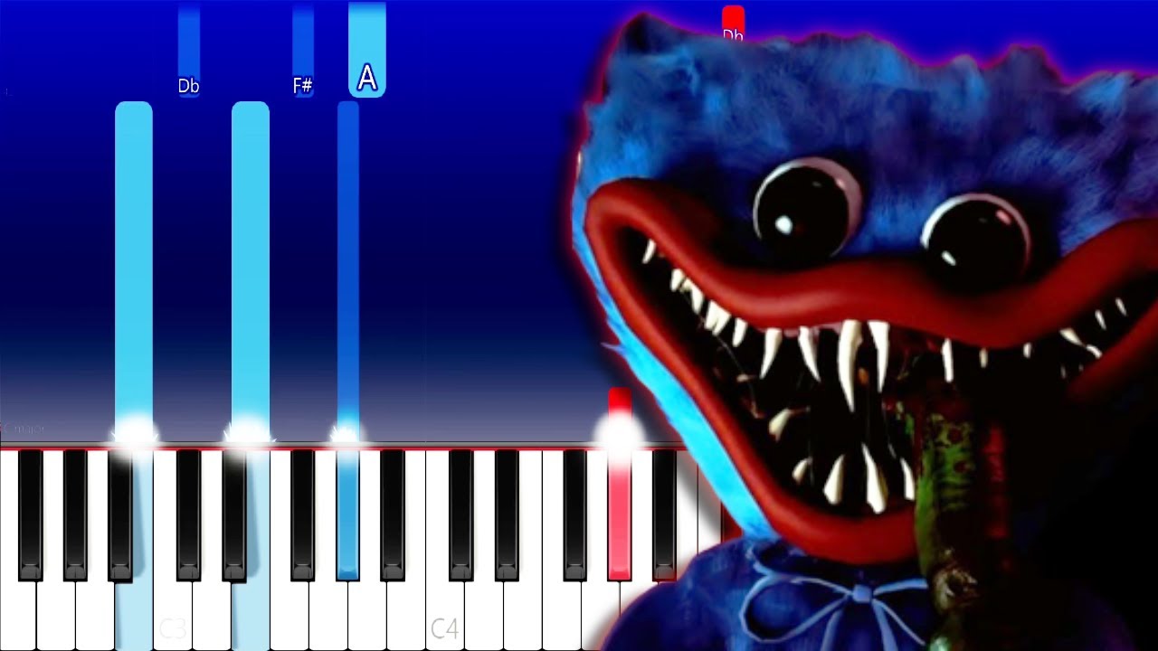 Welcome Here - A Project Playtime Song - Chewiecatt (Piano Tutorial ...