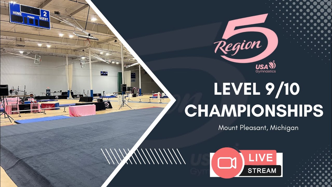 2025 Region 5 Gymnastics Championships | Level 10 Session 2 SRB, SRD ...