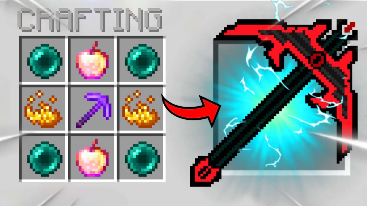 Minecraft but There are CUSTOM PICKAXE... - YouTube