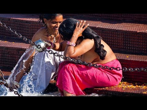 Ganges River -Holy Open Bath in Ganges - Haridwar - Having Fun & Spiritual Experience