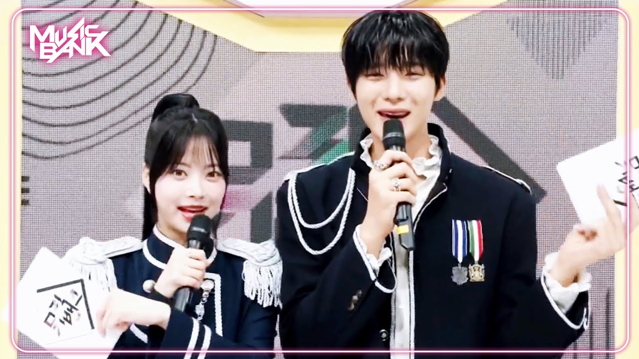 (Interview) MC Eunchae and MC Sangmin! MC intro! [Music Bank] | KBS ...