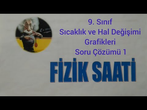 9. Sınıf Sıcaklık ve Hal Değişimi Soru Çözümü - 1