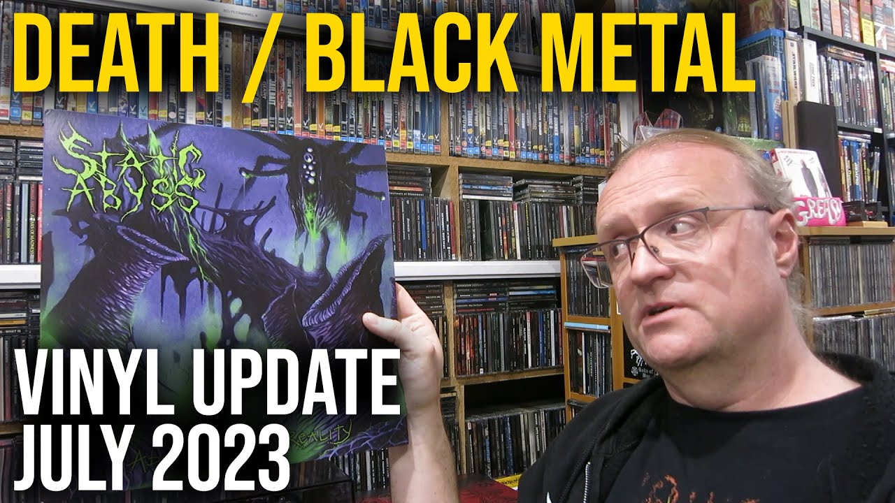 DEATH / BLACK METAL VINYL Collection Update - July 2023 - YouTube