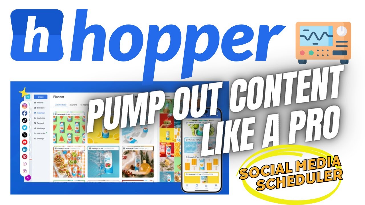 Hopper HQ Review: Secret Tool for Social Media Success! - YouTube