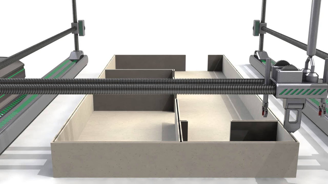 3d Buildingprint technology building a house with the 3developer ...