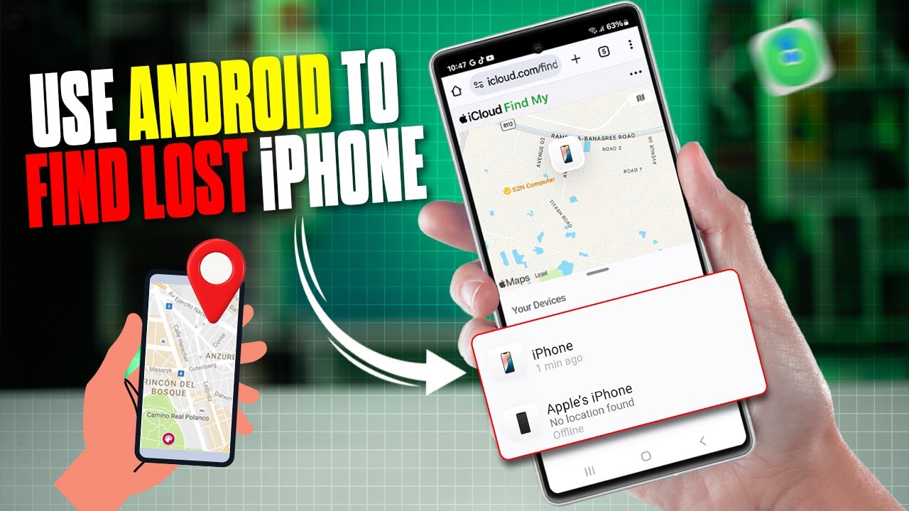 How to Use Android Phone to Find Lost iPhone Device | Locate iPhone ...