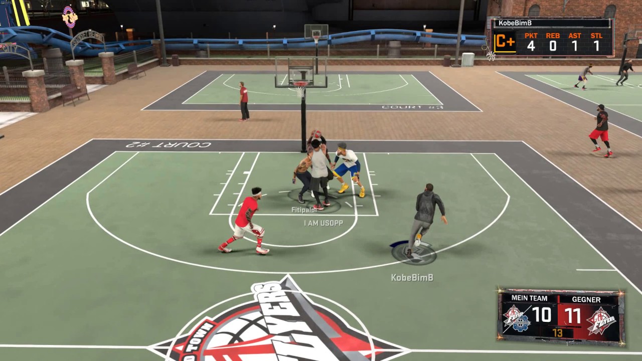 NBA 2K17 My Park PC - Spin into the Dream-shake - YouTube