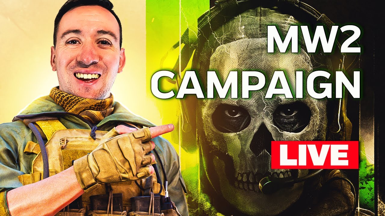 🔴LIVE - Call of Duty MW2 Campaign - YouTube