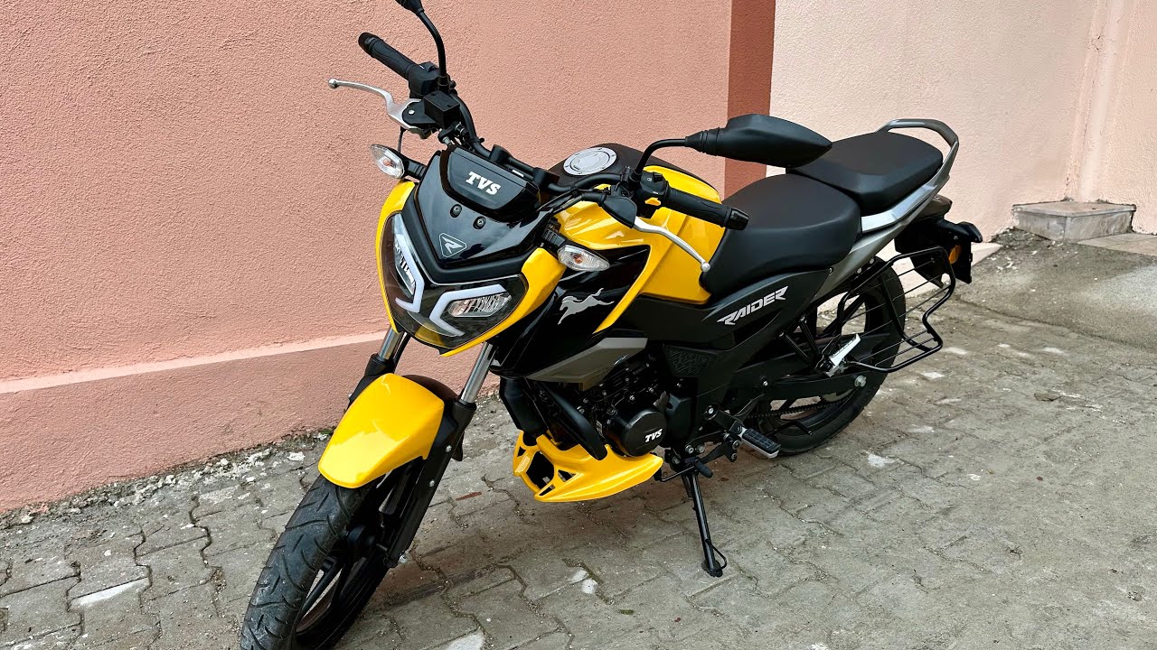 Tvs Raider 125 cc ile Motosiklette Güvenli Sürüş Hakkında Sohbet - YouTube