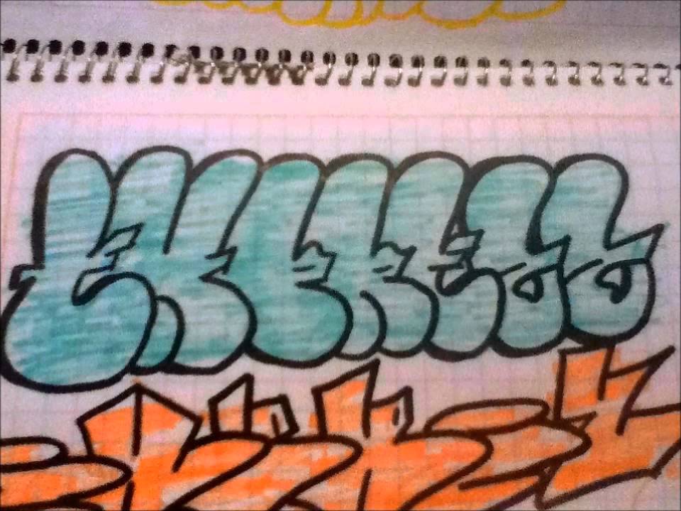 GRAFFITI BOMBA EN papel (EXPREZZHi) #1 - YouTube