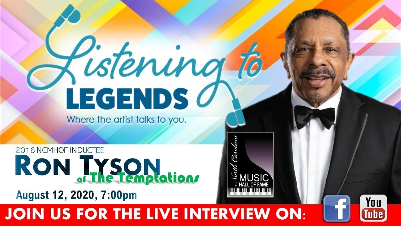 Listening to Legends - Ron Tyson - YouTube