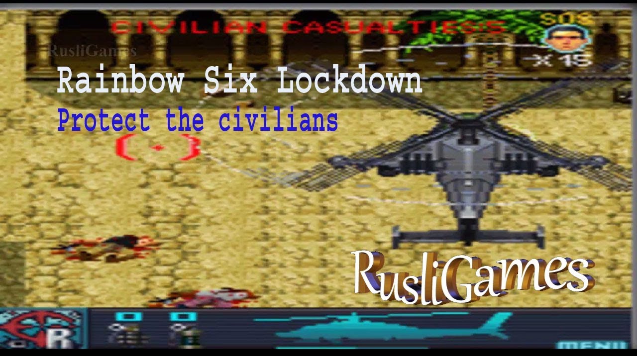 Rainbow Six Lockdown mission 2 Protect the civilians Java game RusliGames - YouTube