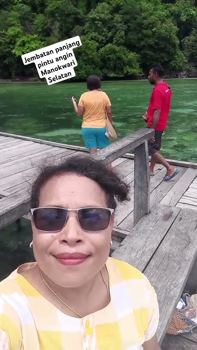 Jembatan panjang gunung botak Manokwari Selatan - YouTube