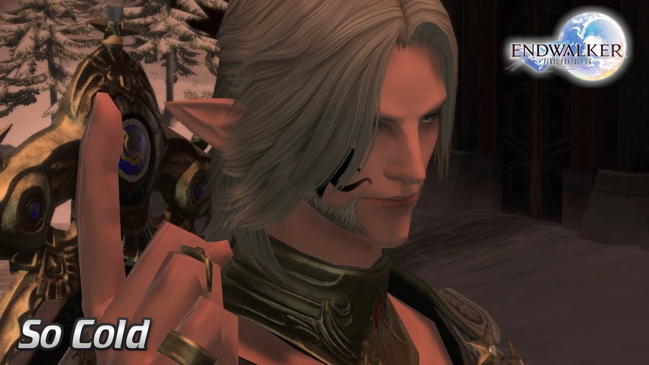 Final Fantasy XIV Endwalker- Urianger is shivering cold - YouTube