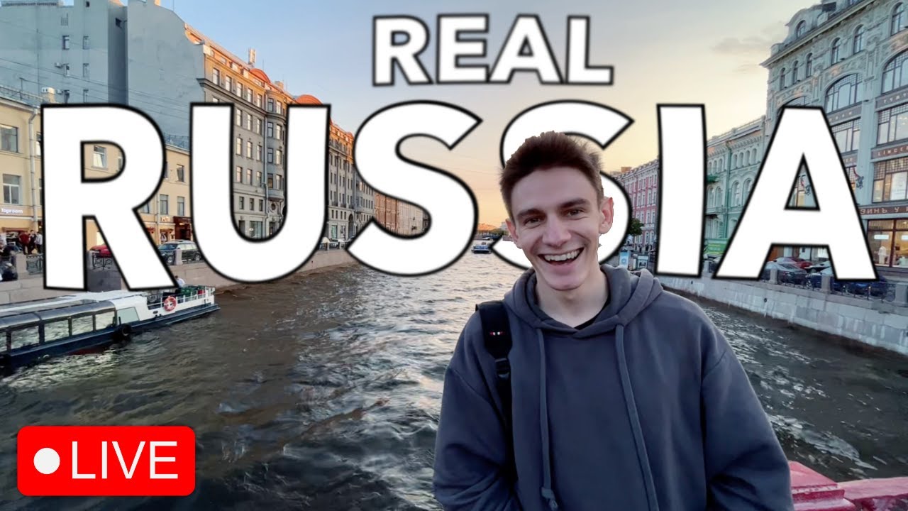 Russia: Saint Petersburg Sunday LIVE - YouTube