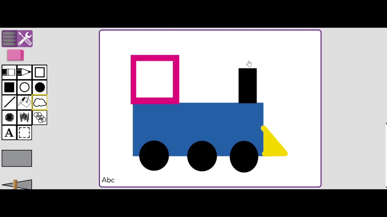 Challenge purple mash train - YouTube
