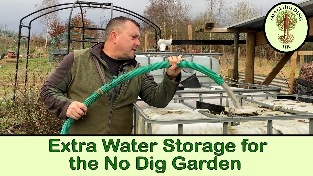 Creating Extra Water Storage on the Smallholding - YouTube