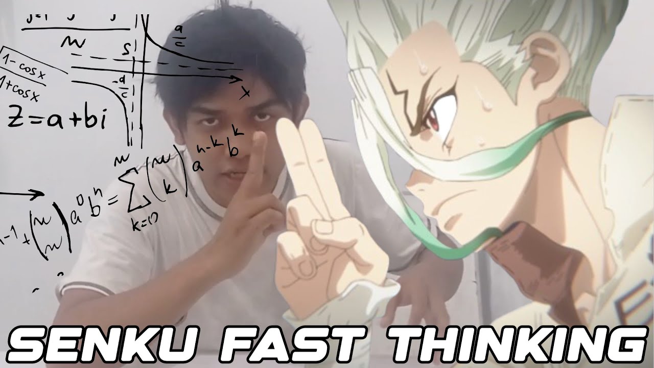 Senku Fast Thinking - Mencoba Berpikir Cepat Dr. Stone - YouTube