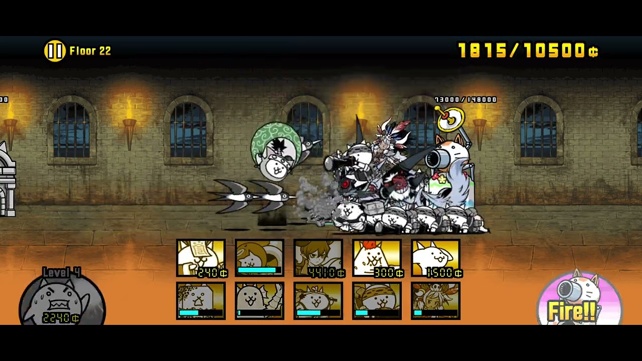 Torre Celestial: Piso 22 | Heavenly Tower: Floor 22 | The Battle Cats ...