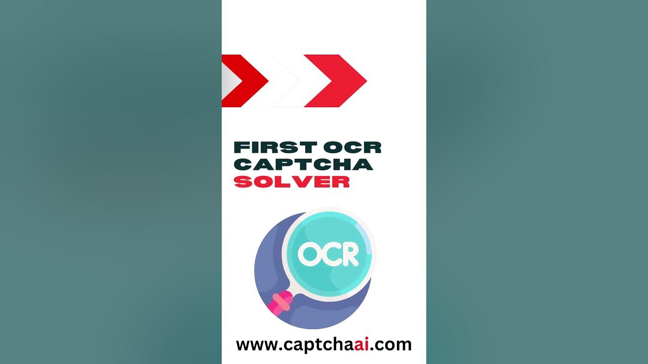 The First OCR Captcha Solver CaptchaAI - YouTube