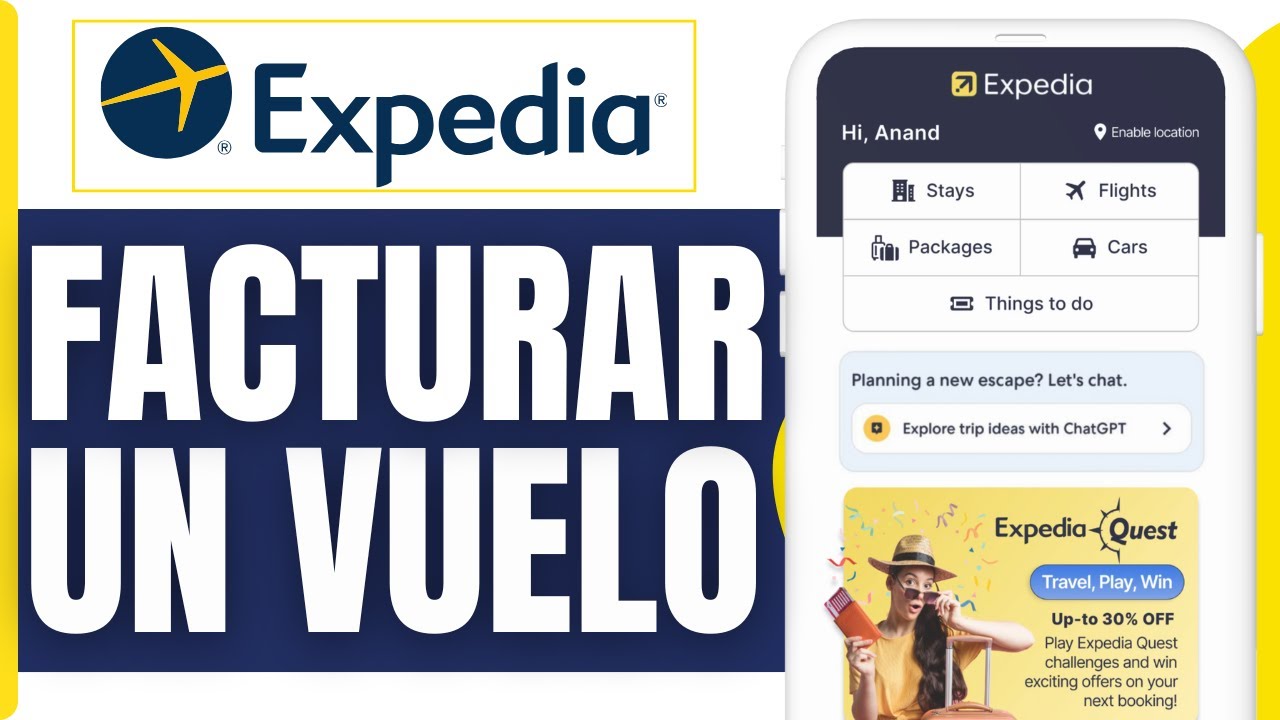 Cómo Facturar Vuelos De Expedia ( En 2025 ) - YouTube