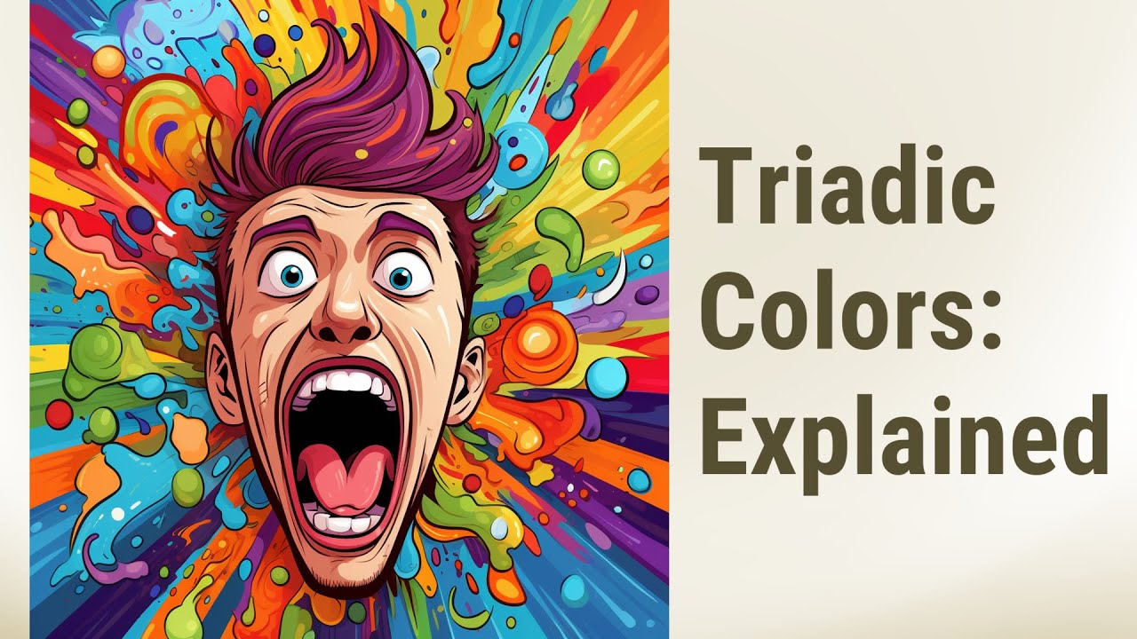 A Colorful Journey: Understanding Triadic Colors in English - YouTube