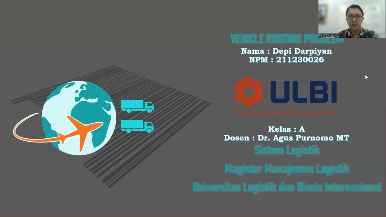 Vehicle Routing Problem (VRP) menggunakan Logware - YouTube