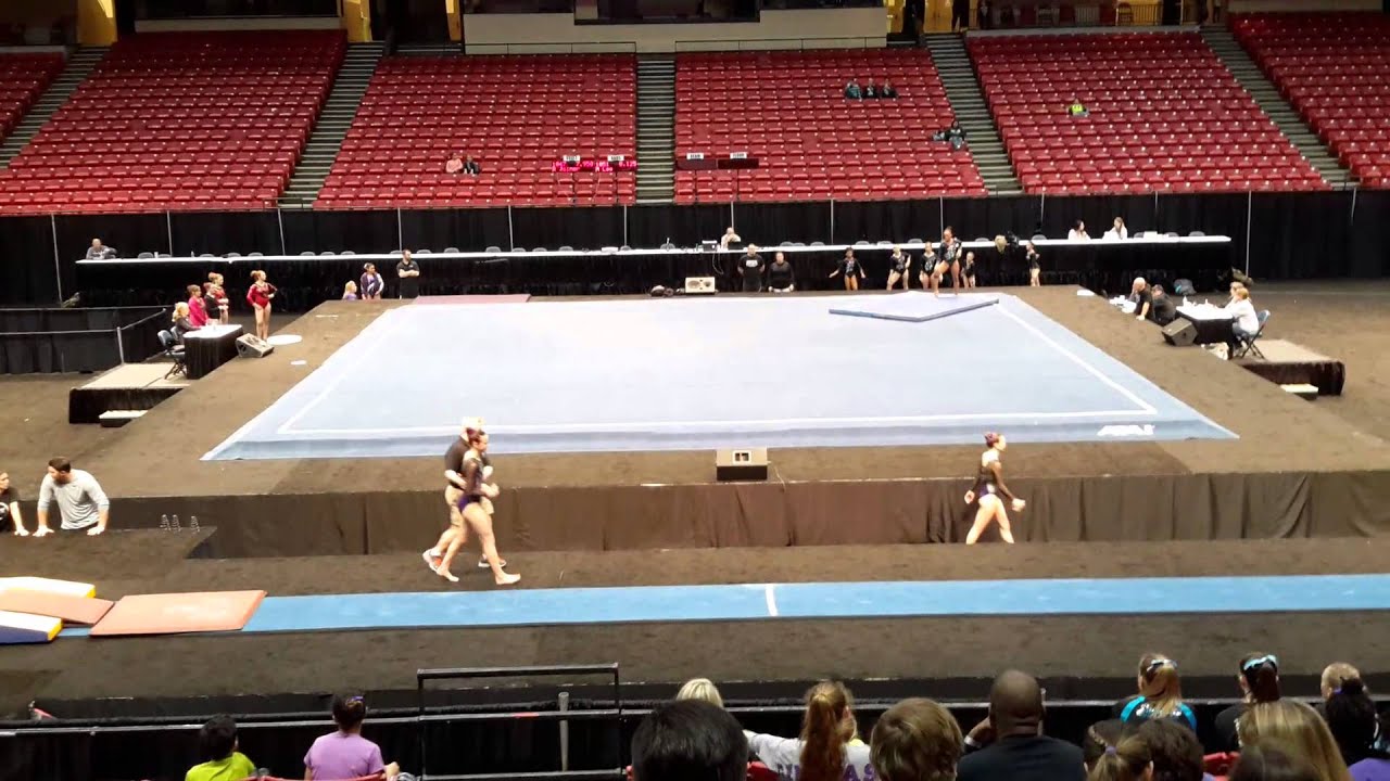 Elevate The Stage 01.15.16 -Floor Routine 9.000 - YouTube