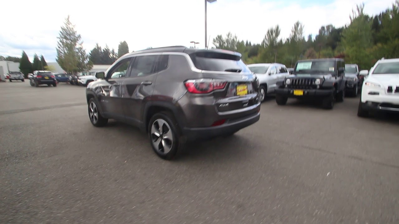2018 Jeep Compass Latitude 4x4 | Granite Crystal Metallic | JT113783 ...