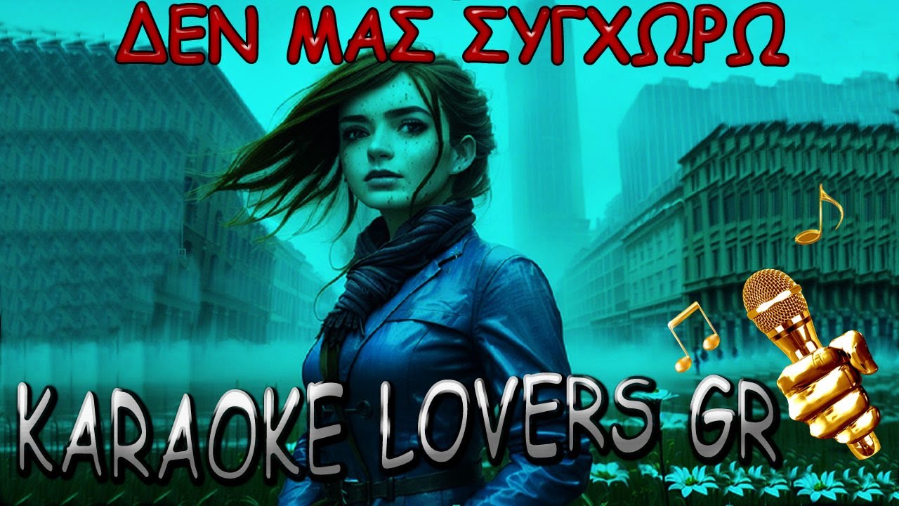 ΔΕΝ ΜΑΣ ΣΥΓΧΩΡΩ - Ε.ΤΣΑΛΙΓΟΠΟΥΛΟΥ - Karaoke - KARAOKE LOVERS GR - YouTube