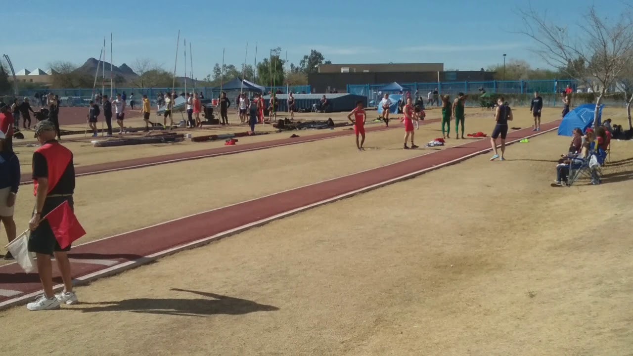 Sammy Evans triple jump - YouTube