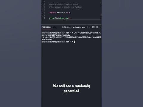 Did you know about this HIDDEN Python module?! #shorts #python # ...