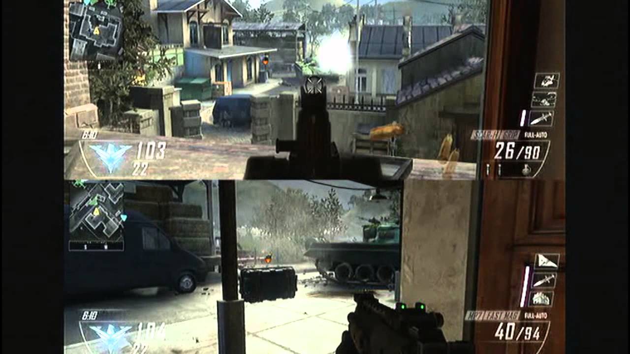 Black Ops 2 Splitscreen Combat training NEW Unseen***** - YouTube