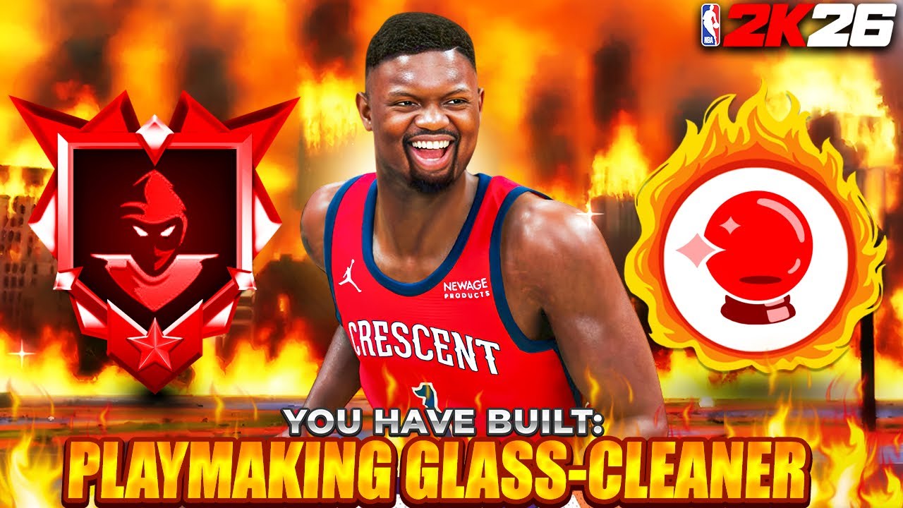 *NEW* BEST “PLAYMAKING GLASS CLEANER" LIKE BUILD On NBA 2K26! THIS ...