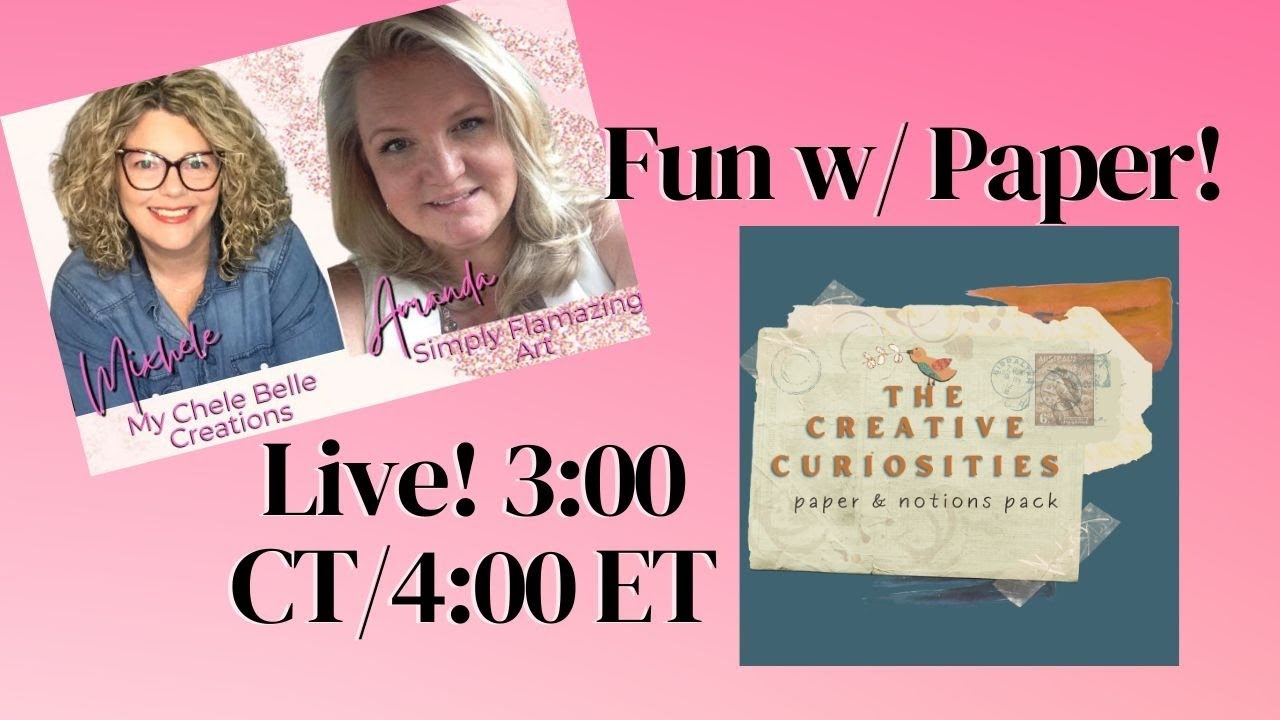 Fun with Paper - Creative Curiosities Paper & Notions Pack - YouTube