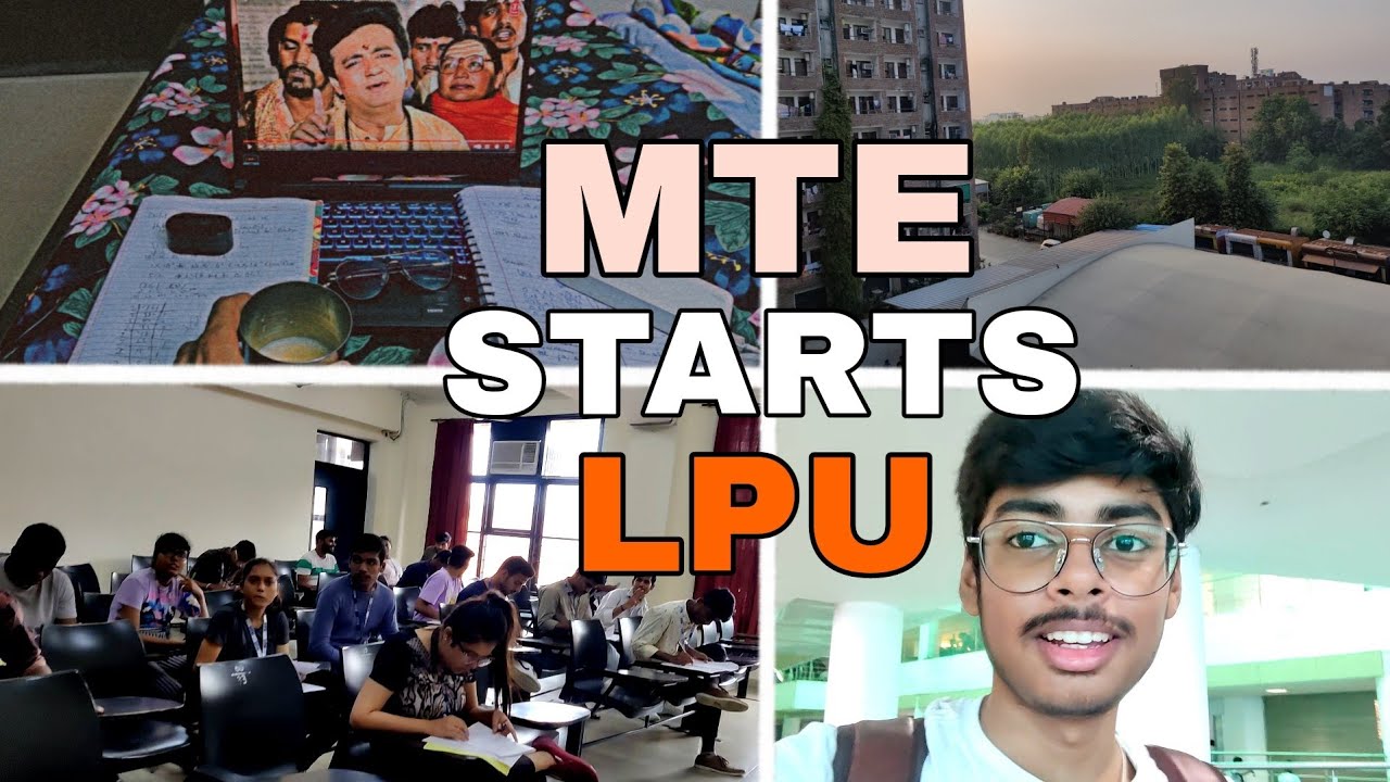Mid Term Starts In LPU | First Day Of Exam | #scared #groupstudy ...