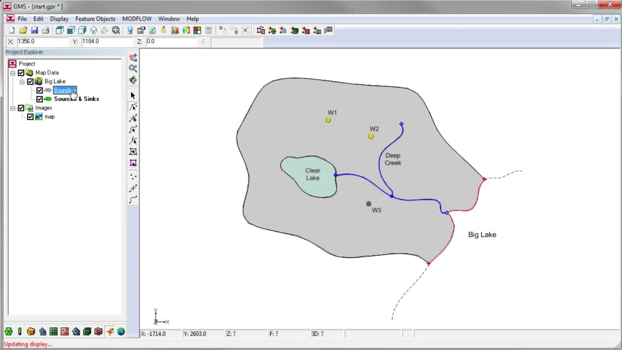 GMS MODFLOW Conceptual Model Approach HD - YouTube