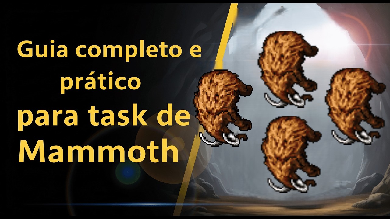 Tibia: Guia completo task de Mammoth - YouTube