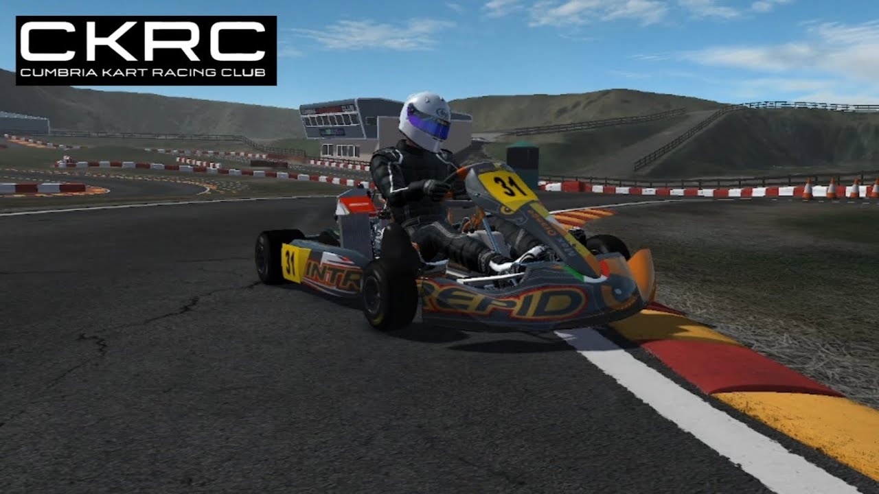 kart racing pro: Junior rotax hotlap: Cumbria kart racing club - YouTube