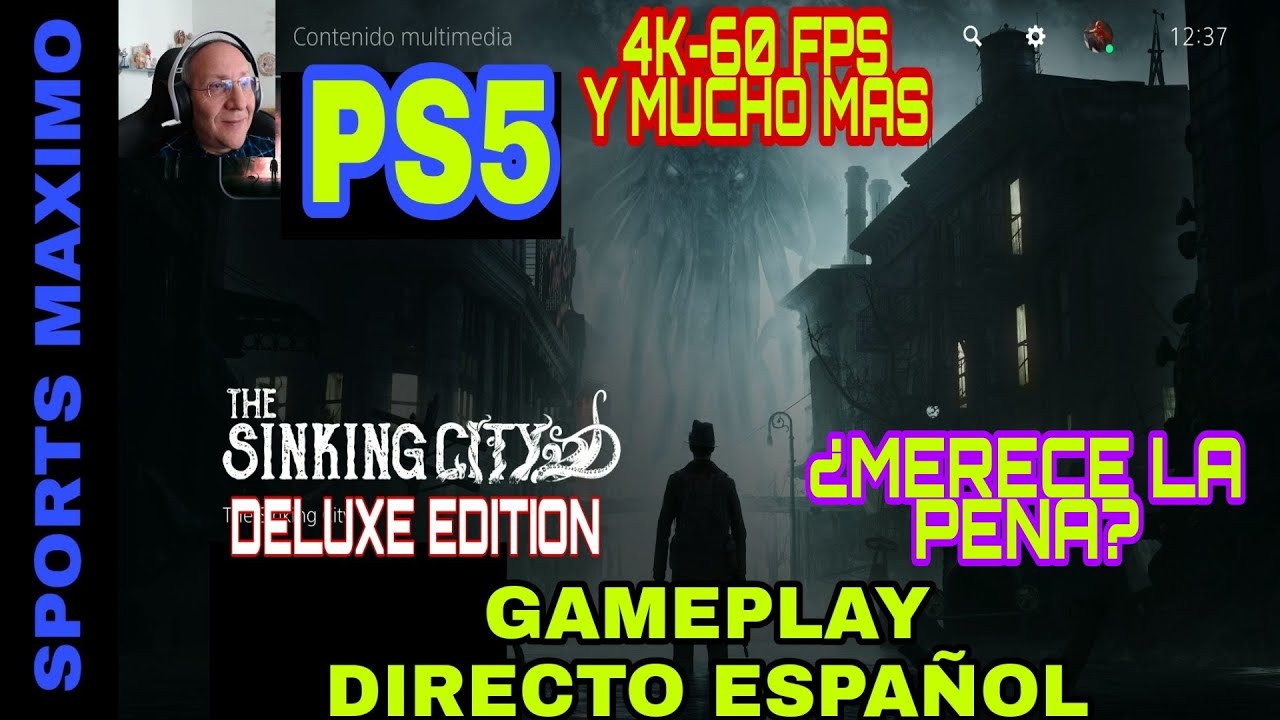 THE SINKING CITY DELUXE EDITION (OPTIMIZADO PS5) GAMEPLAY DIRECTO ...