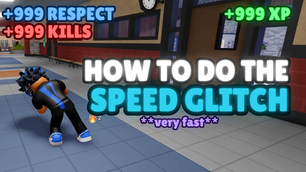 HOW to SPEED GLITCH FASTER on Fight in a School ROBLOX 🚨 - YouTube