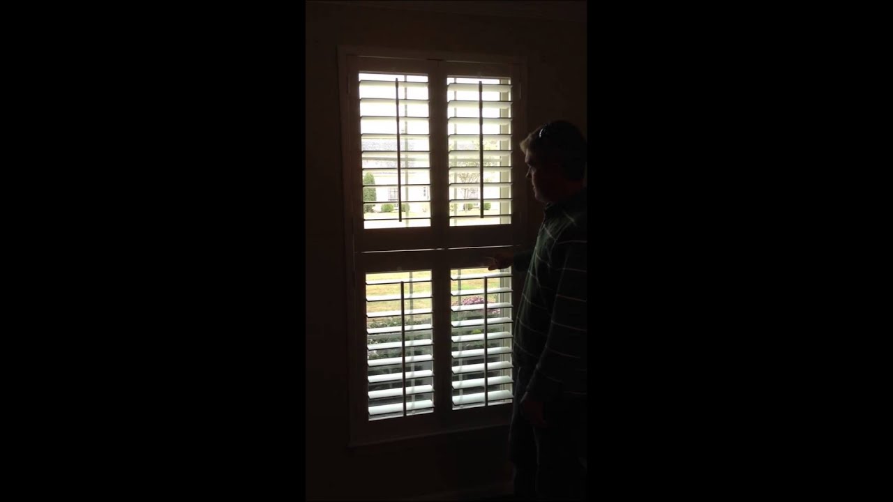 Double Hung Shutters - YouTube
