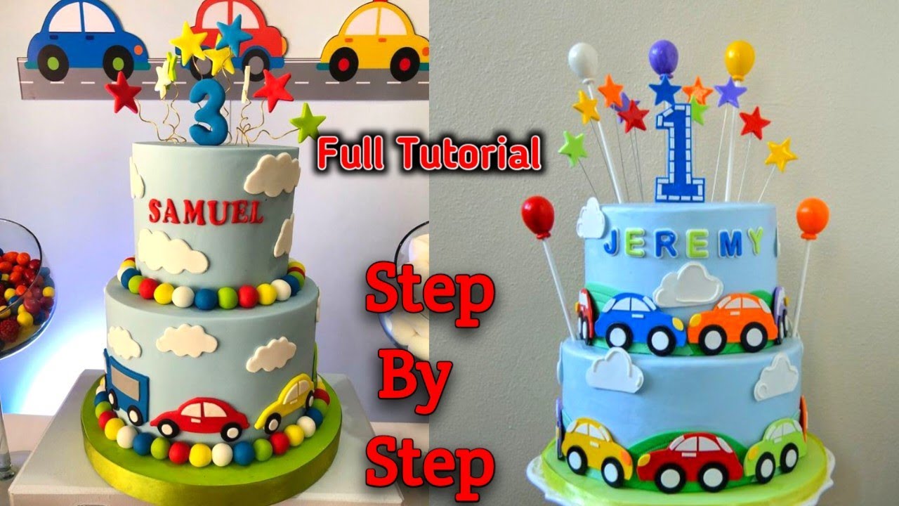 Most Wonderful Cars Birthday Cake | Best Car Theme Cake | Car Cake ...